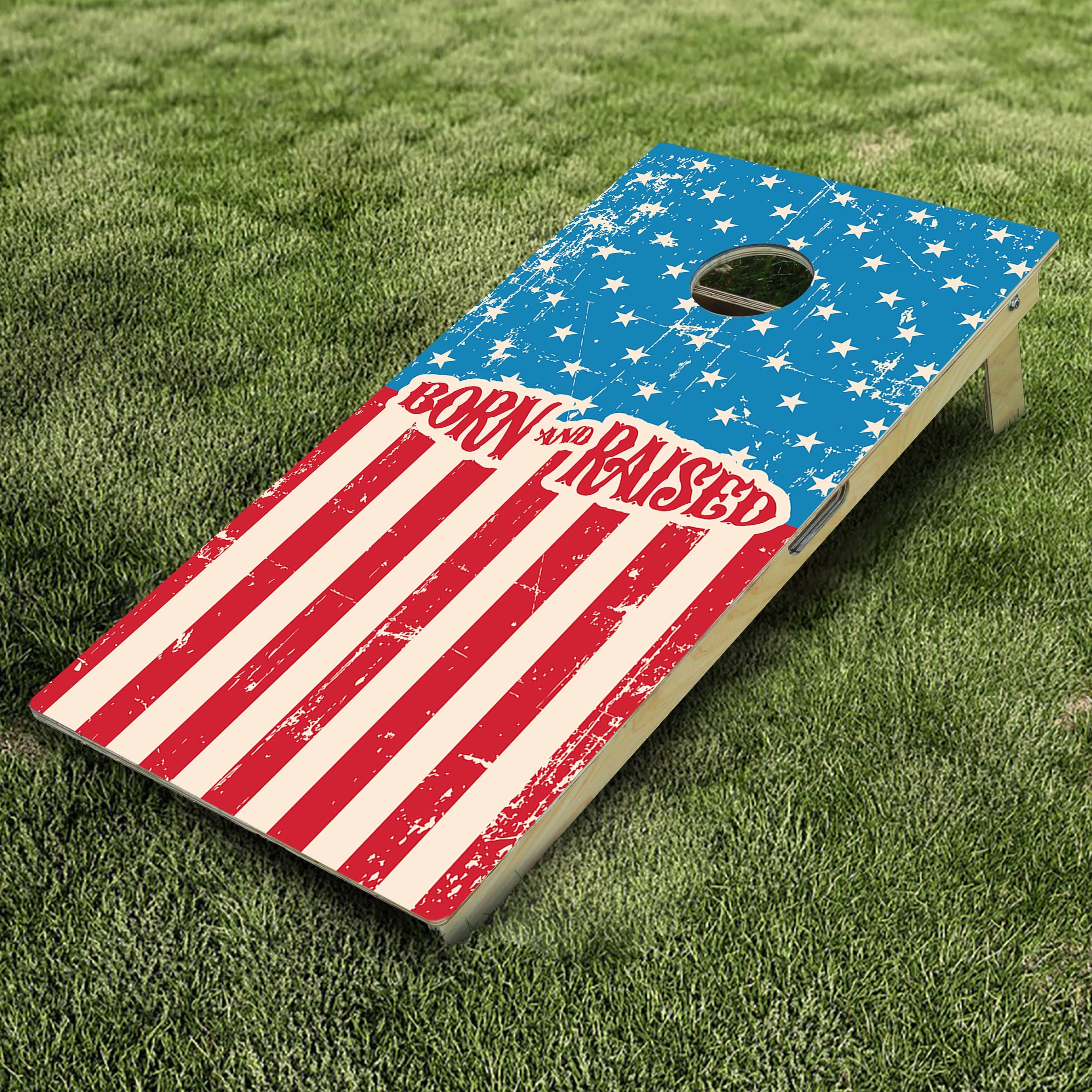 Born & Raised USA Cornhole Boards – Bulljive Cornhole