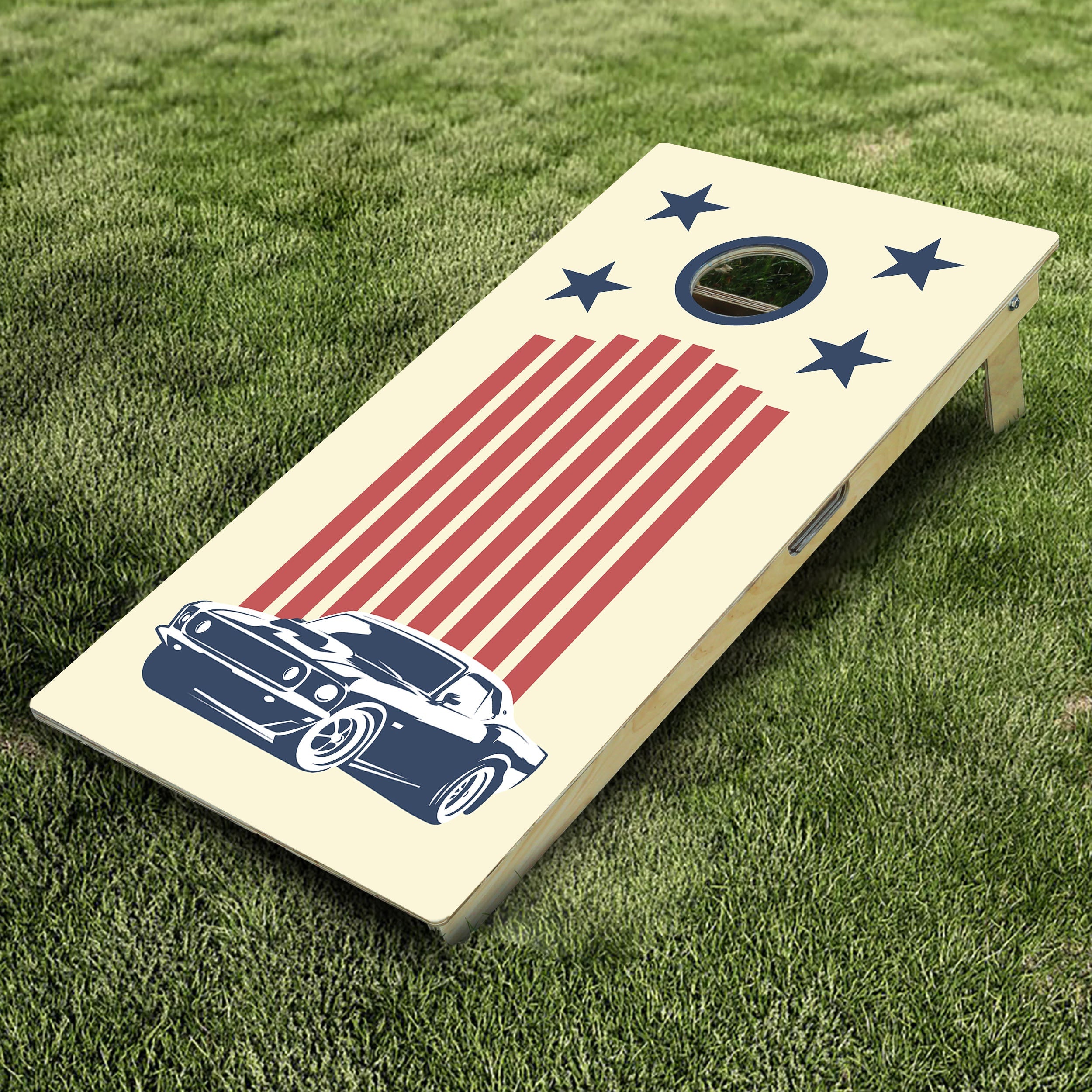 Vintage Muscle Car Cornhole Boards – Bulljive Cornhole